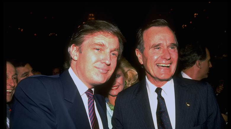George HW Bush's eating habits were just as bad as Donald Trump's