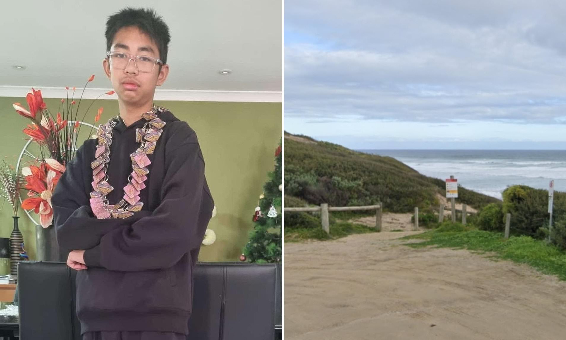 Desperate search for boy, 12, who vanished while swimming at popular ...