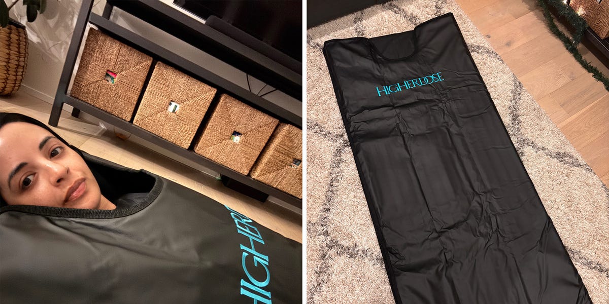 I tried a sauna blanket to see what it did to my body and was surprised ...