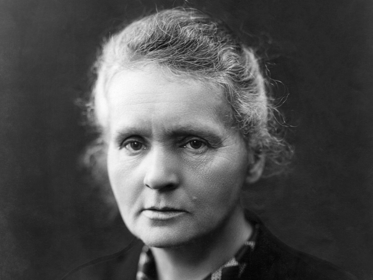 Quote of the day by Marie Curie: 'Be less curious about people...'
