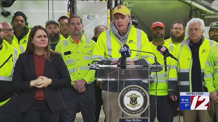 McKee urges Rhode Islanders to stay off roads during the storm