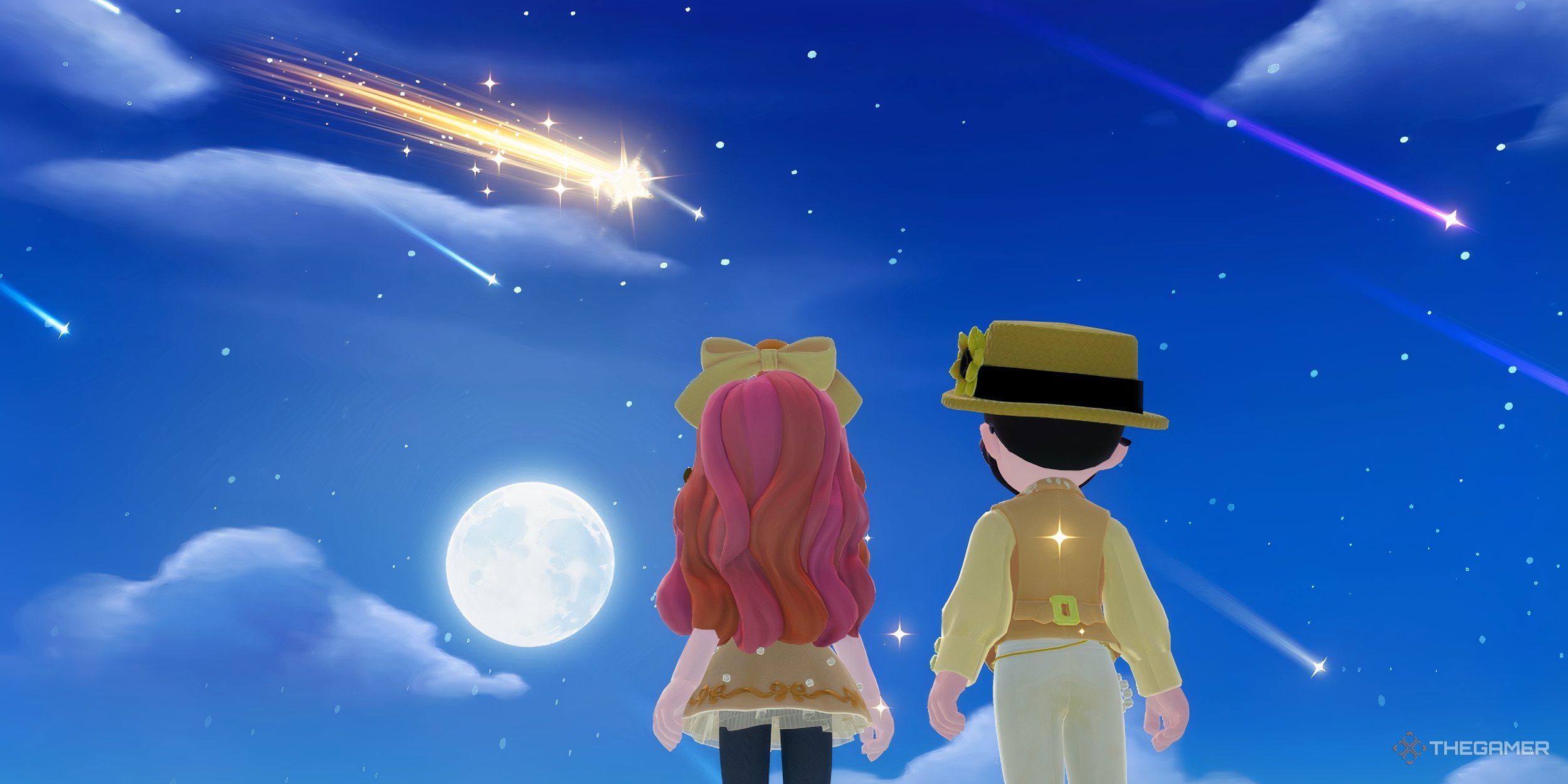 What to do during a meteor shower in Heartopia