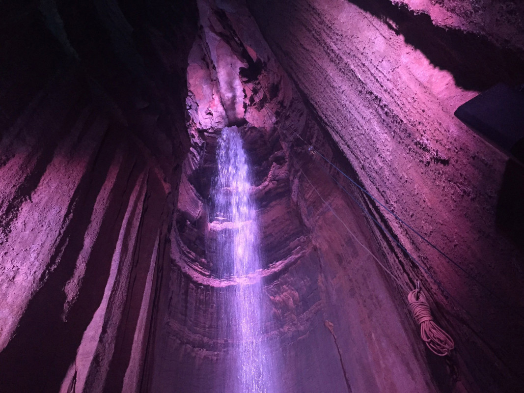 Would you take an elevator 260 feet underground to see Ruby Falls?