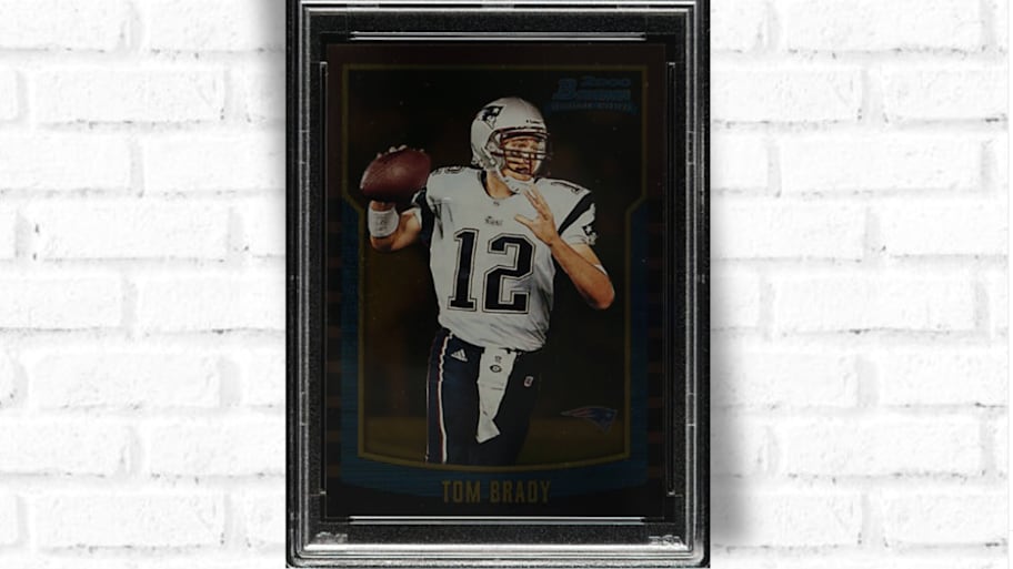 Tom Brady’s 2000 Bowman rookie card sets all-time sales record
