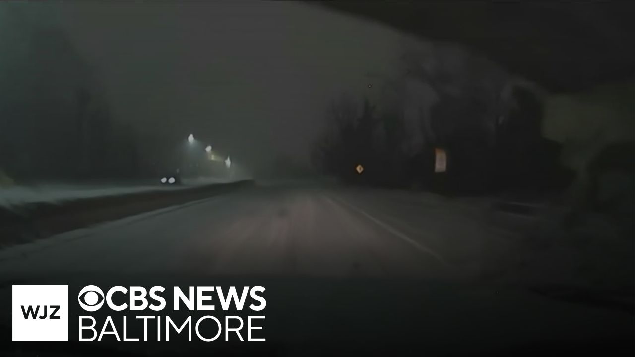 Baltimore sees messy road conditions as winter storm brings snow and ...