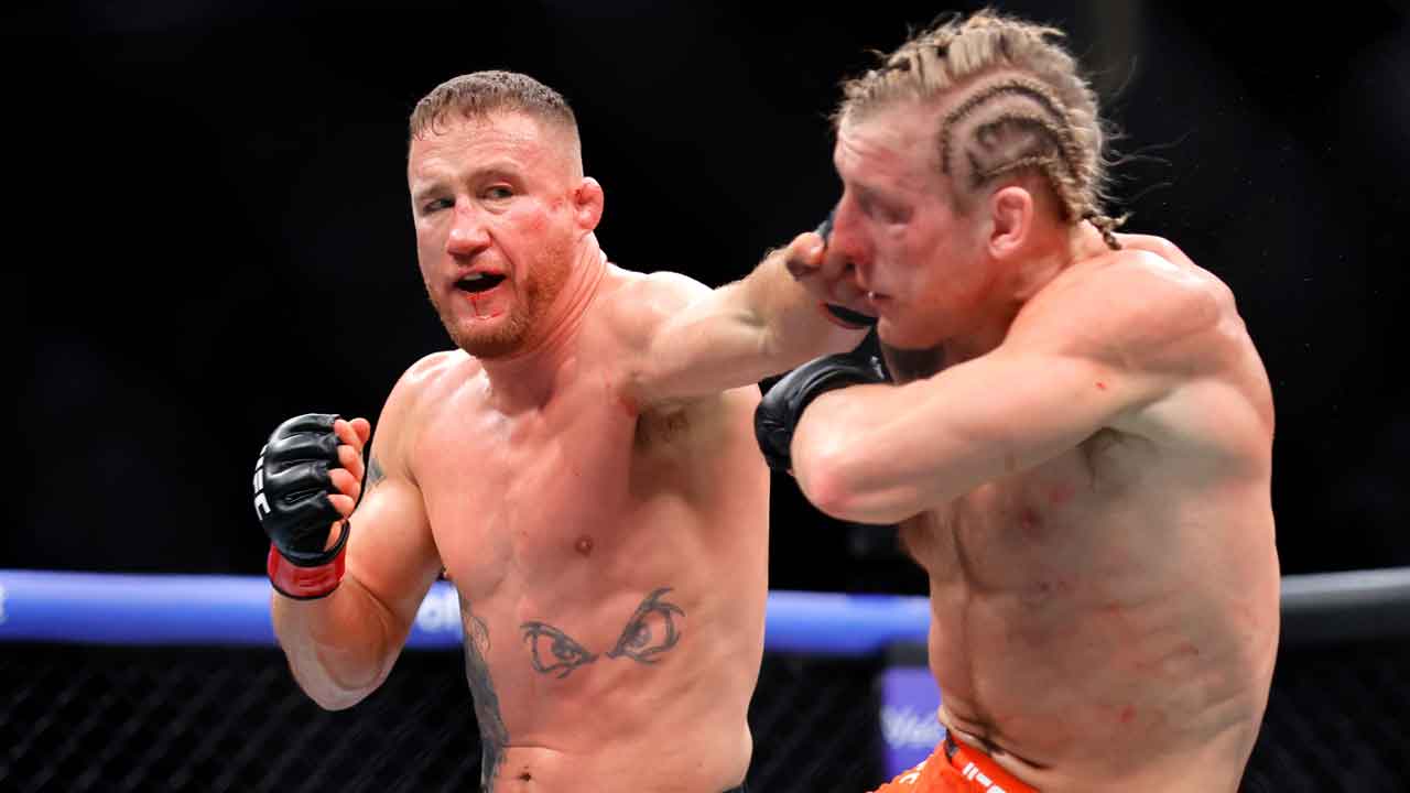 Justin Gaethje turns back time at UFC 324 to revive elusive title hopes
