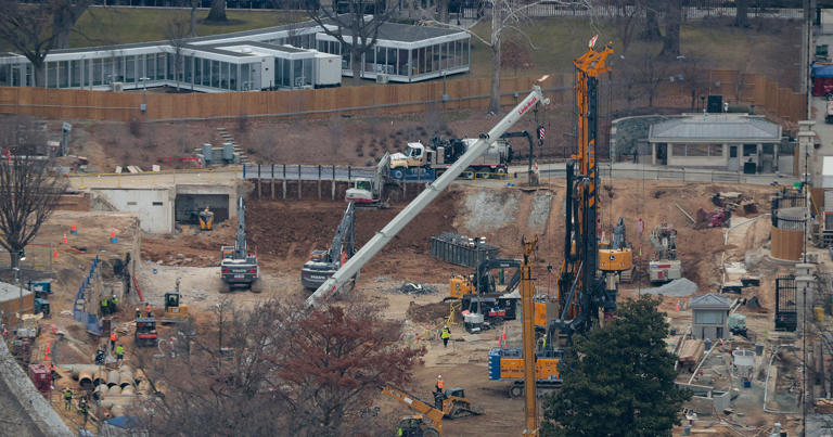 Trump building top secret installation under East Wing