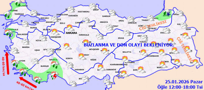 Sıcaklık artıyor, şiddetli sağanak ve rüzgar var!