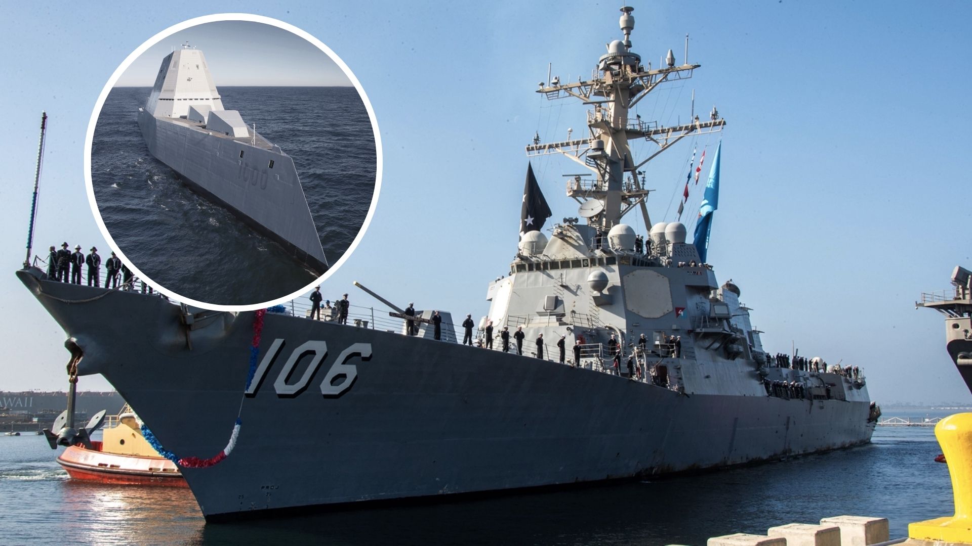 US' 9,200-ton guided missile destroyer, 3,000-ton combat ship to be ...