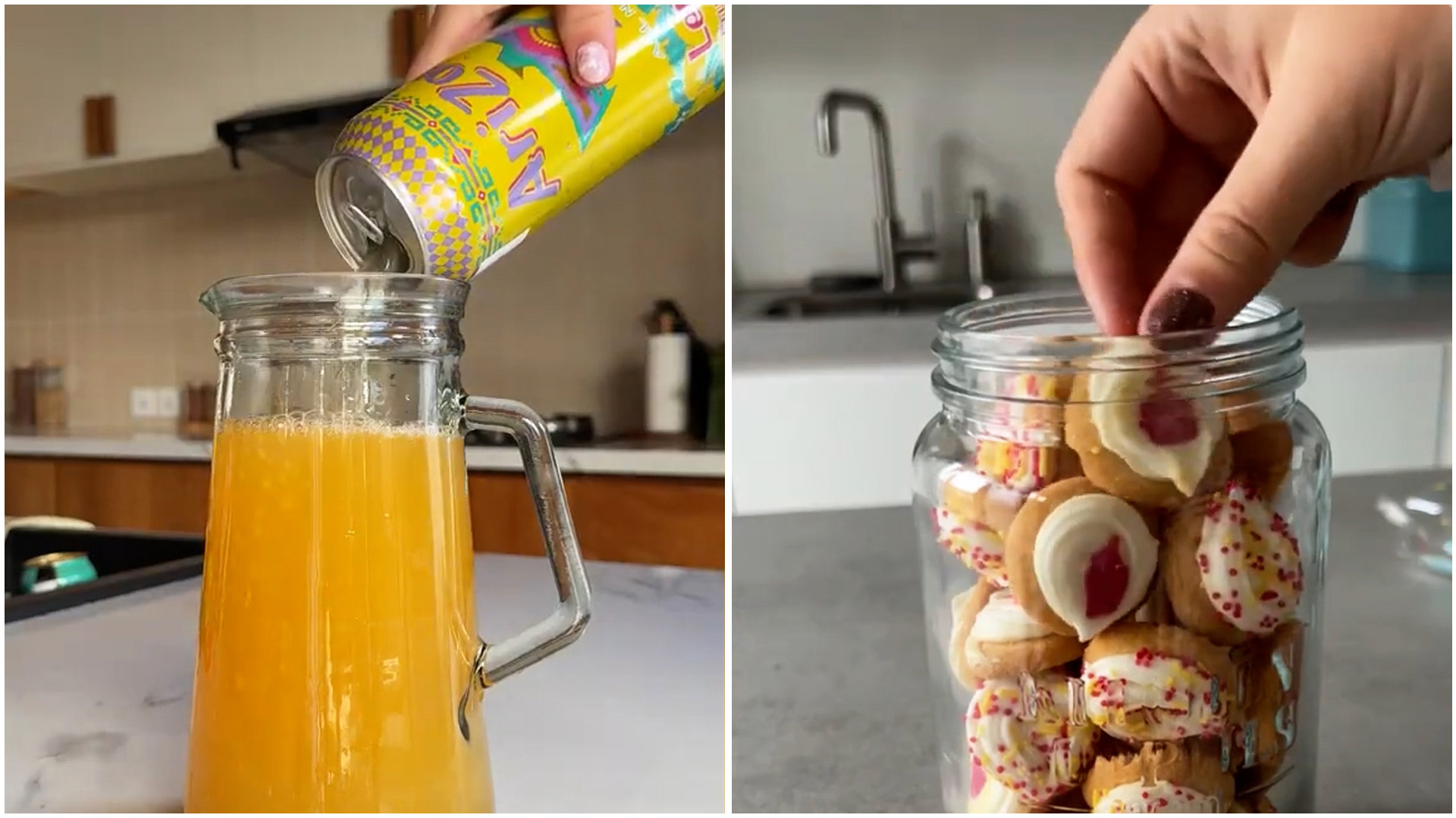 Uklidňující doplňování celé kuchyně