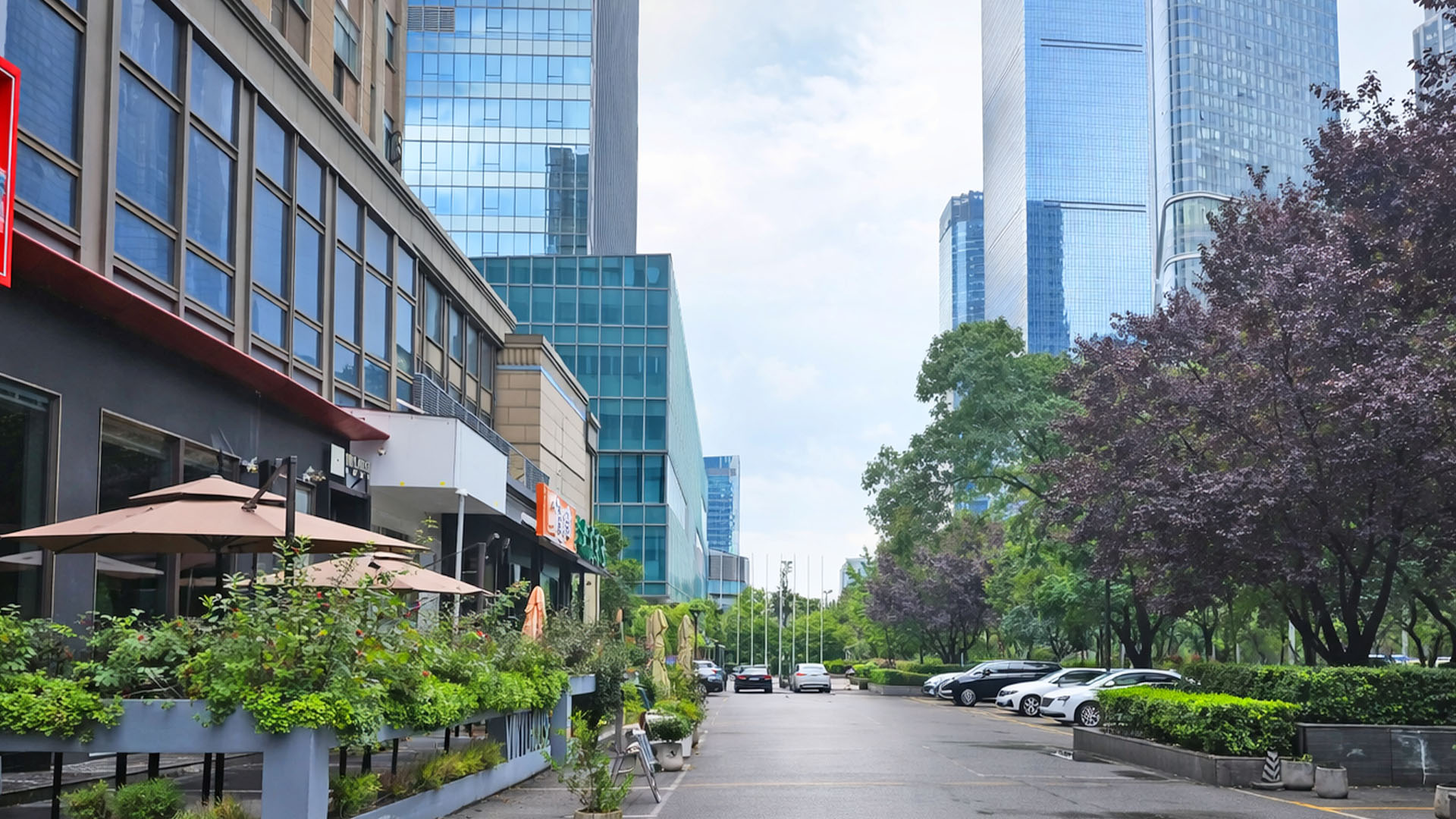 Spokojny zakątek w centrum Xi’an