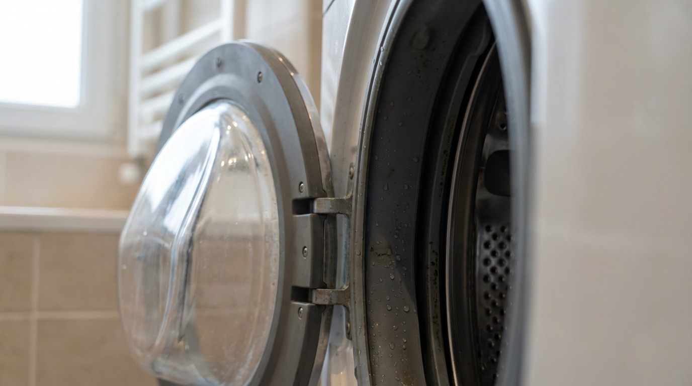 Machine à laver : ce réflexe après chaque lessive abîme vos joints et ...