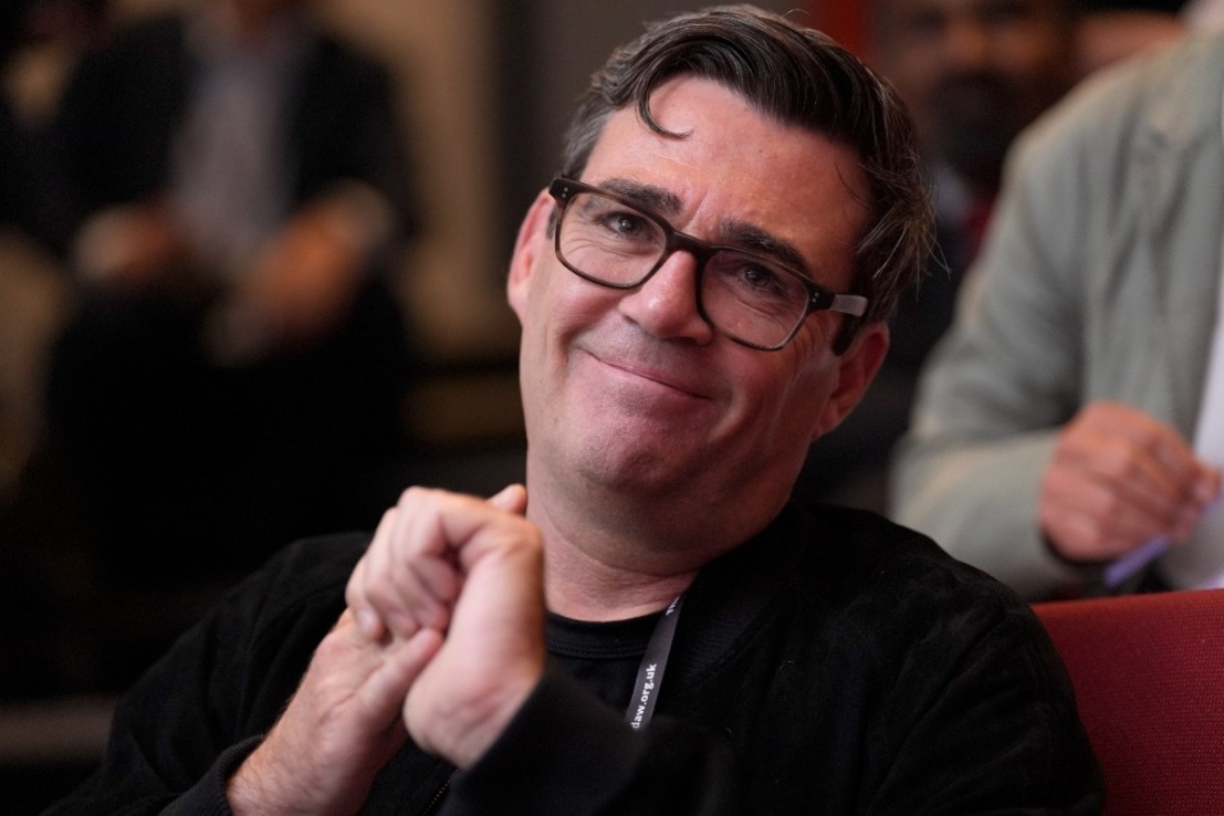 Home secretary doesn’t rule out blocking Burnham’s by-election bid