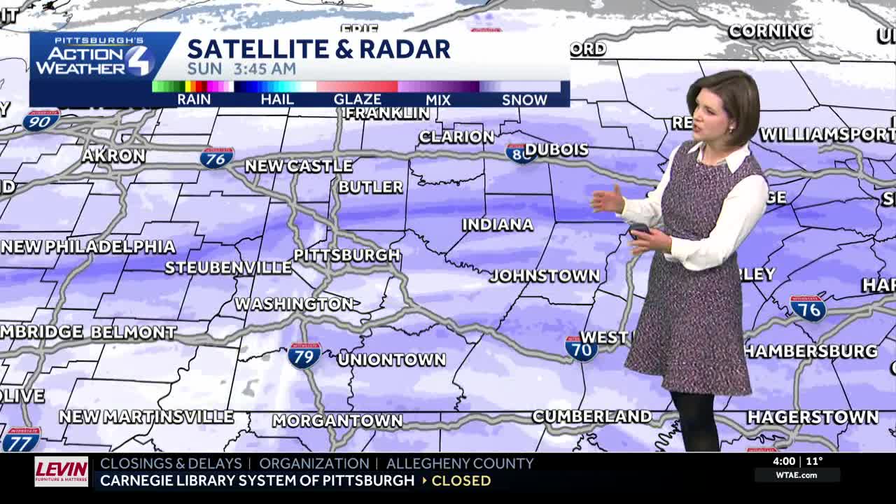 Major winter snowstorm arrives in western Pennsylvania