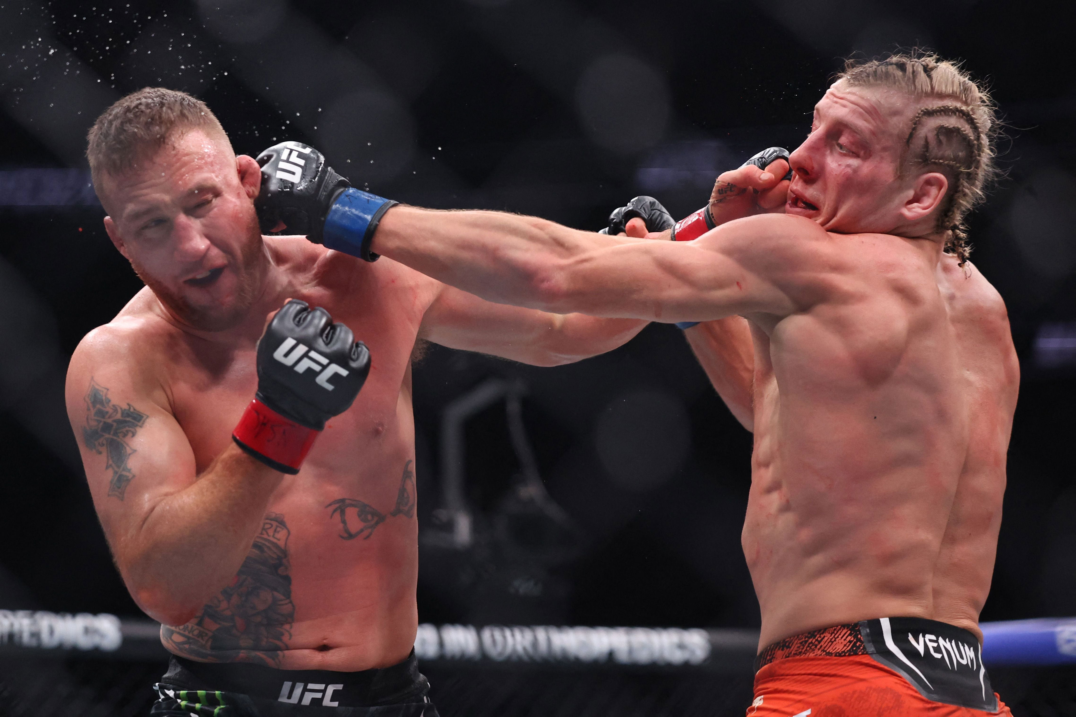 UFC 324: Justin Gaethje has too much for game Paddy Pimblett