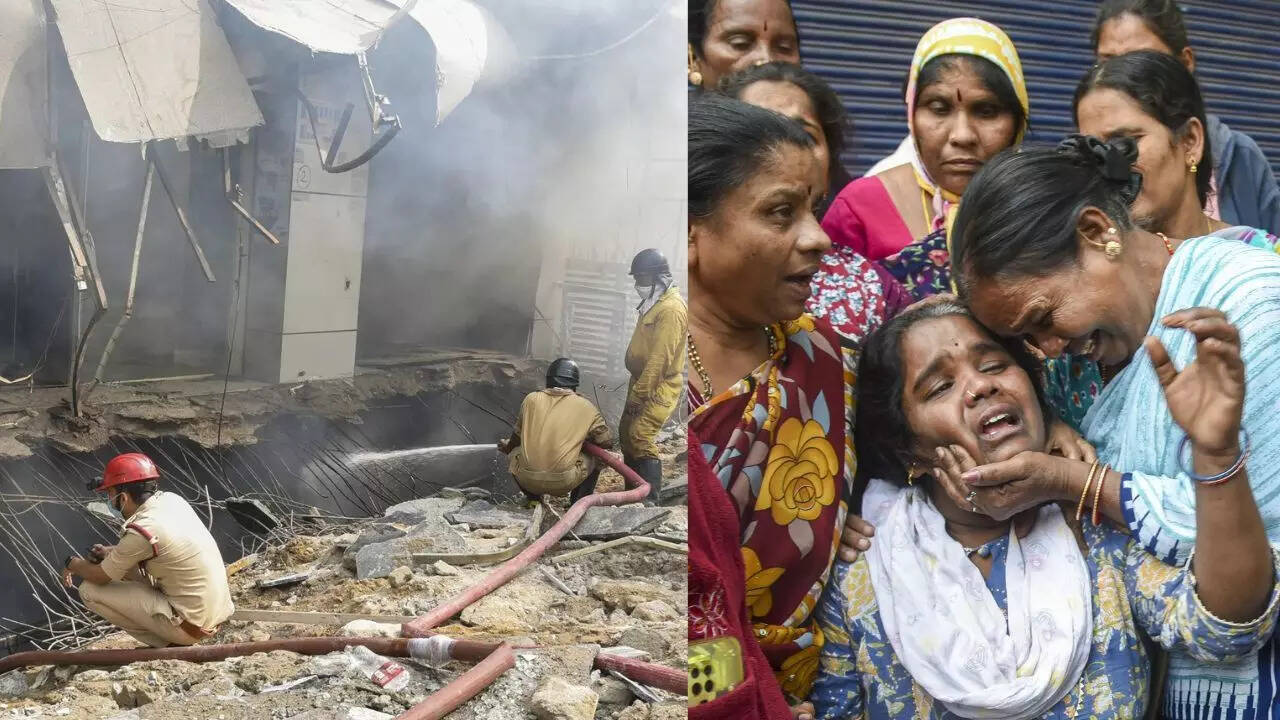 5 killed in fire at furniture shop building in Hyderabad