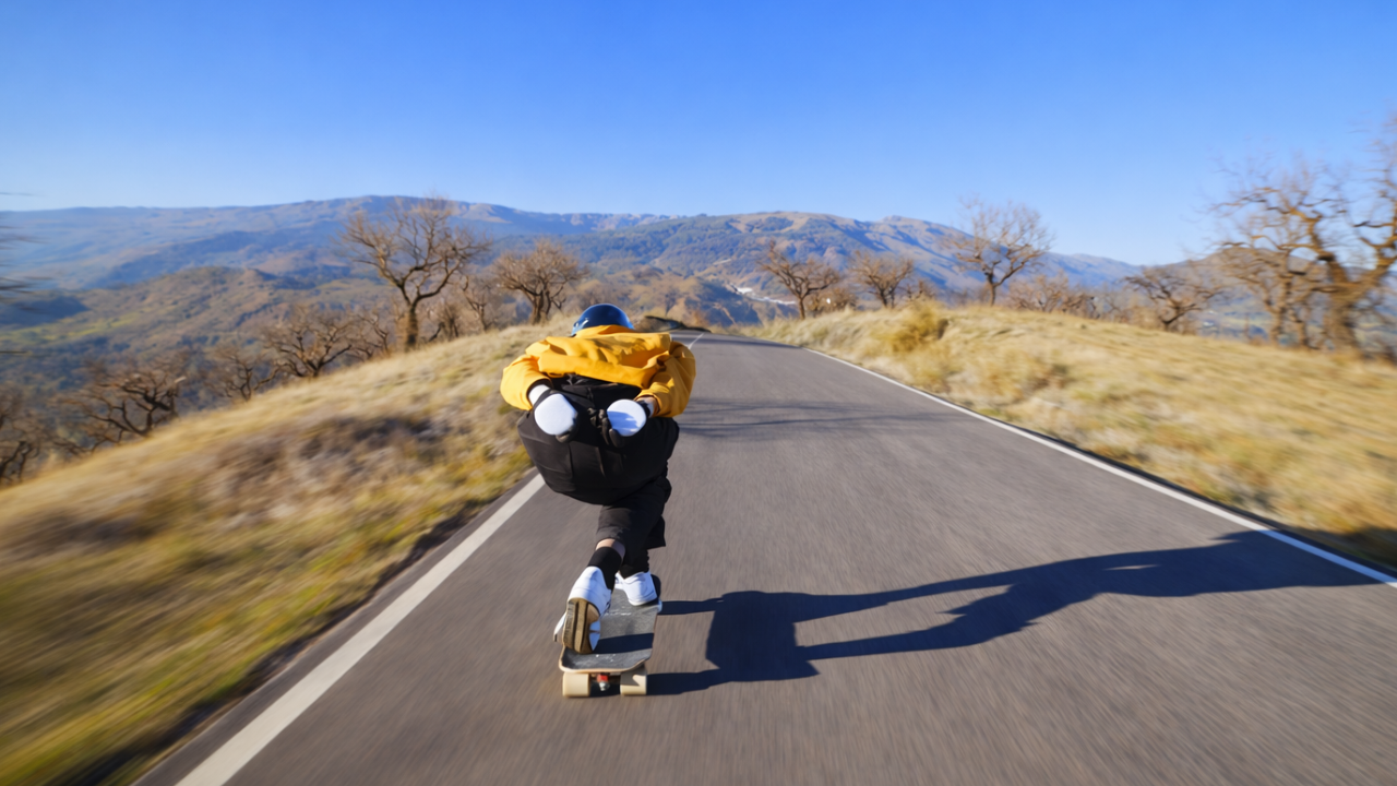 Een Spaanse weg gemaakt voor 100 km/u