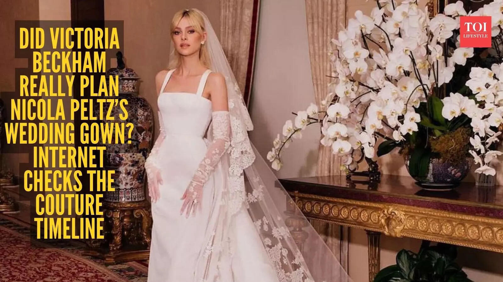 Bridal drama in Beckham land: Was Victoria ever meant to design Nicola ...