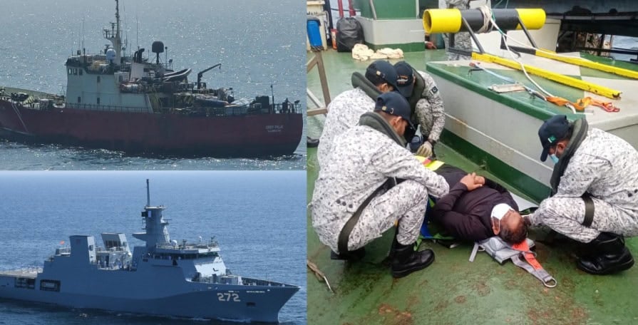 Pakistan navy rescues Sri Lankan sailor far offshorePublished on ...