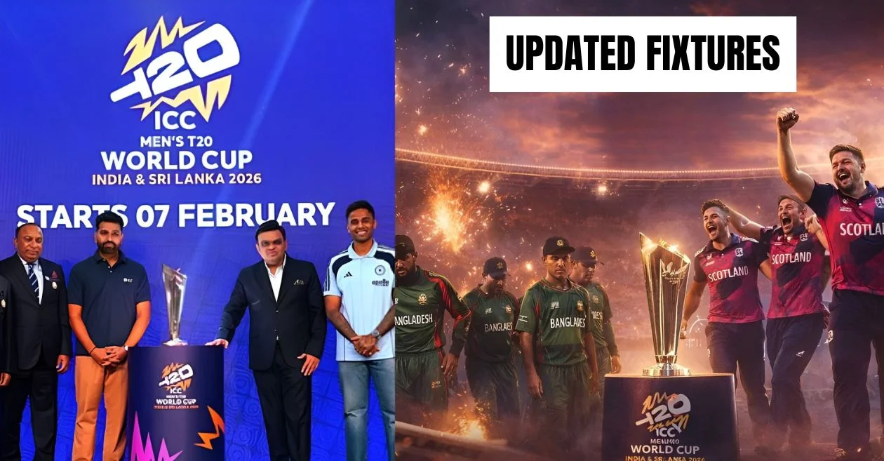 T20 World Cup 2026 schedule: Updated fixtures released as Scotland ...