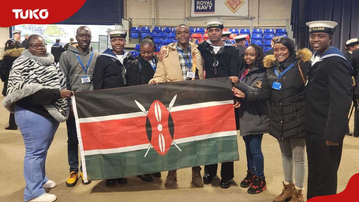 Proud moment as over 5 Kenyans graduate from Royal Navy training in the UK