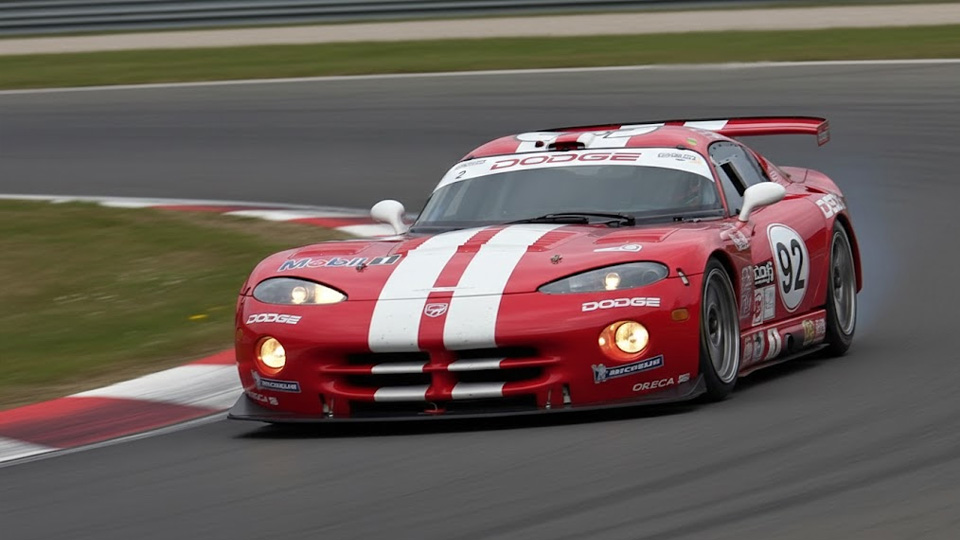 750 HP Dodge Viper GTS-R unleashed