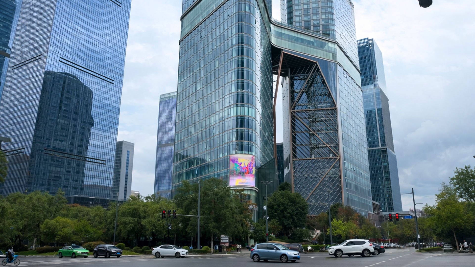 Moderne arkitektur setter preg på Xi’an