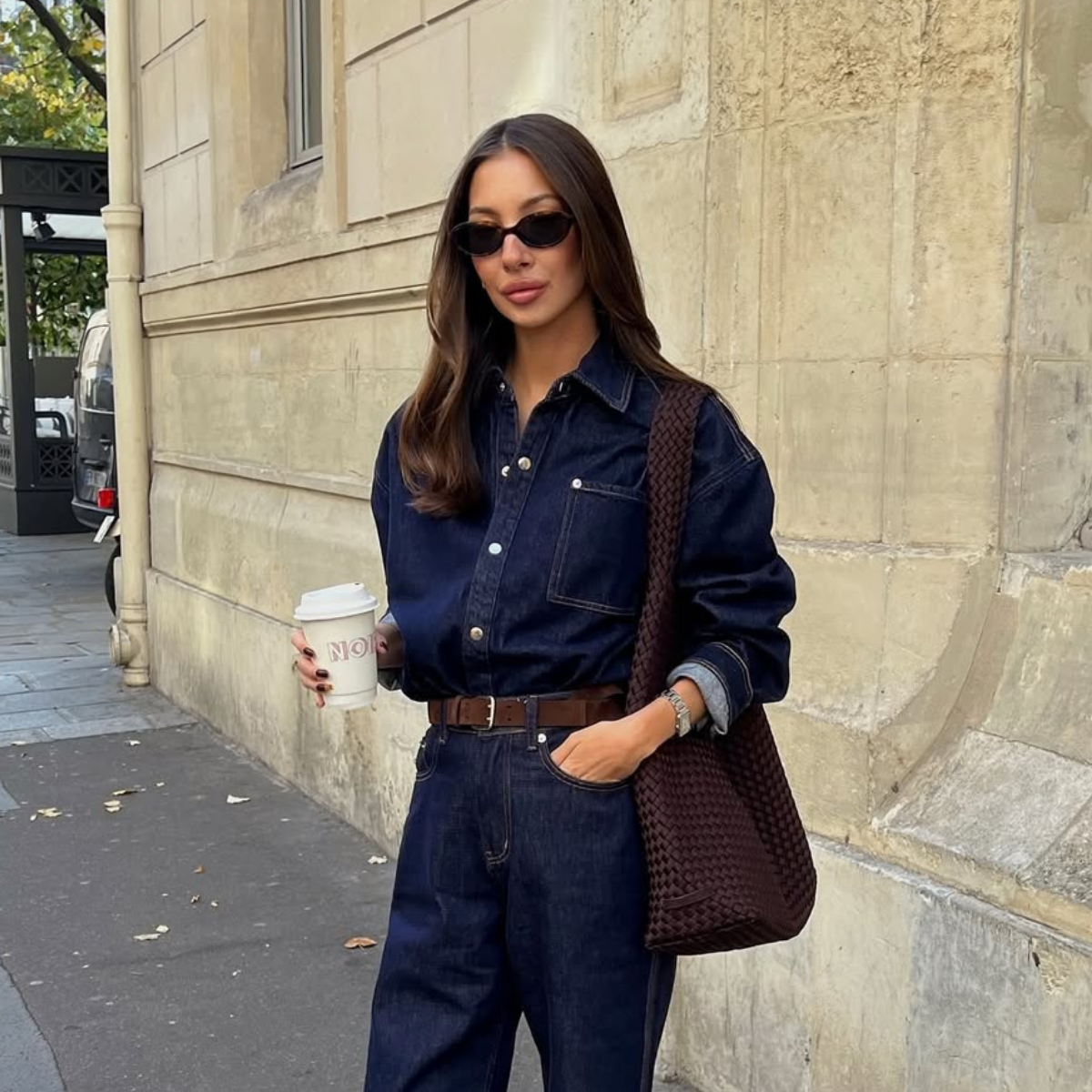You can wear jeans to the office—these 6 outfits show you how