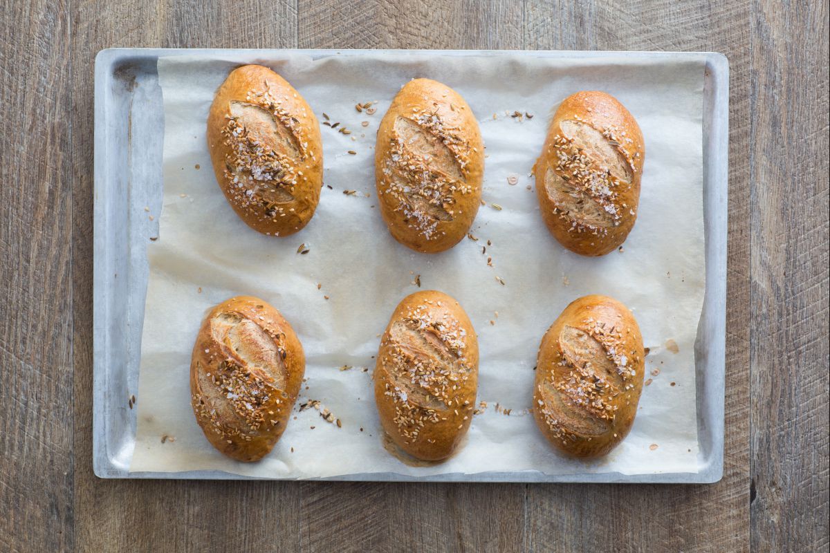 Beer bread rolls