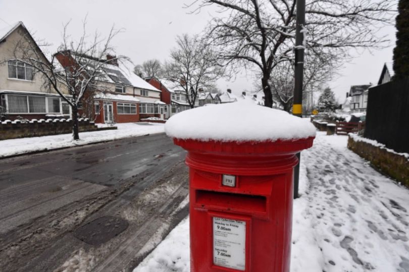 Met Office names 31 counties in England being spared snow on Monday ...