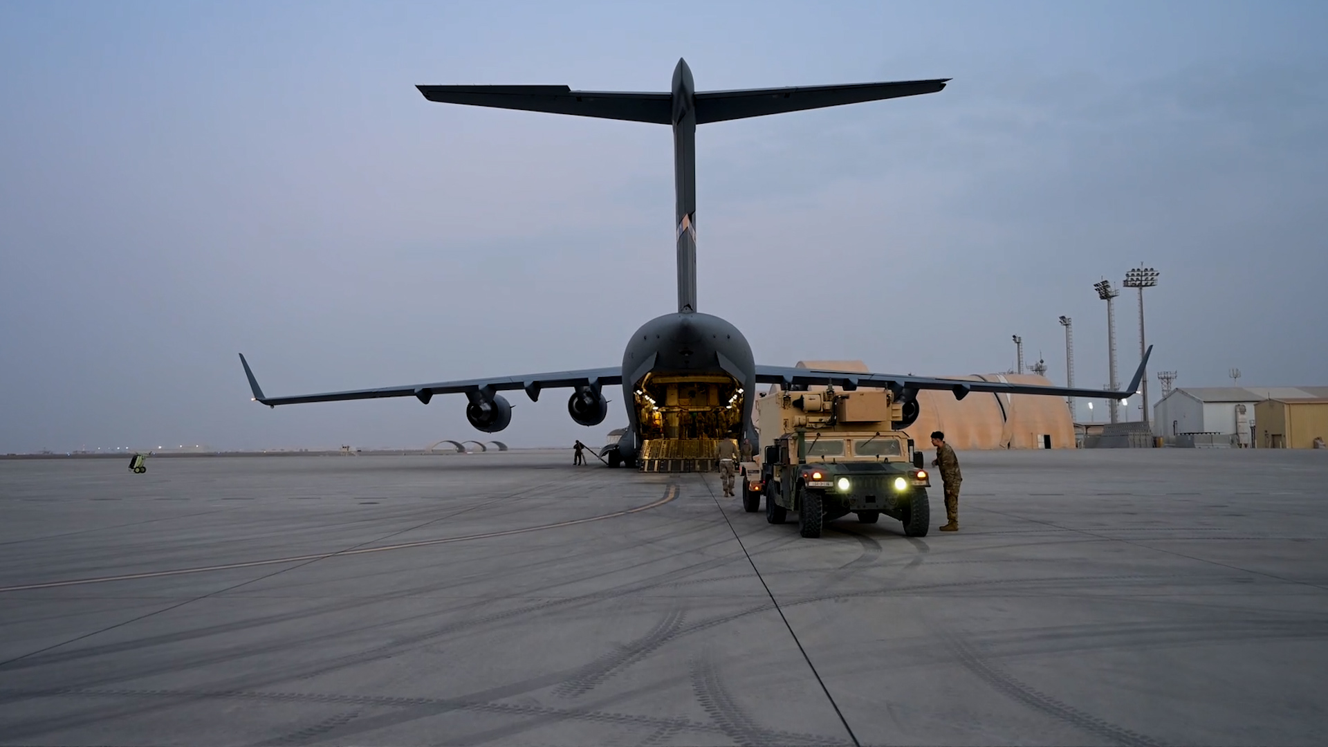 US airmen support joint operations with cargo flights
