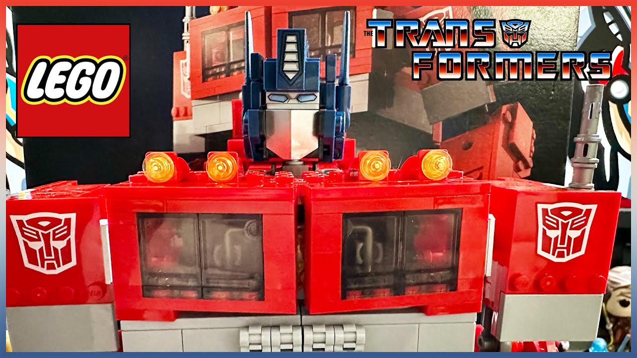 Lego Transformers Optimus Prime unboxing