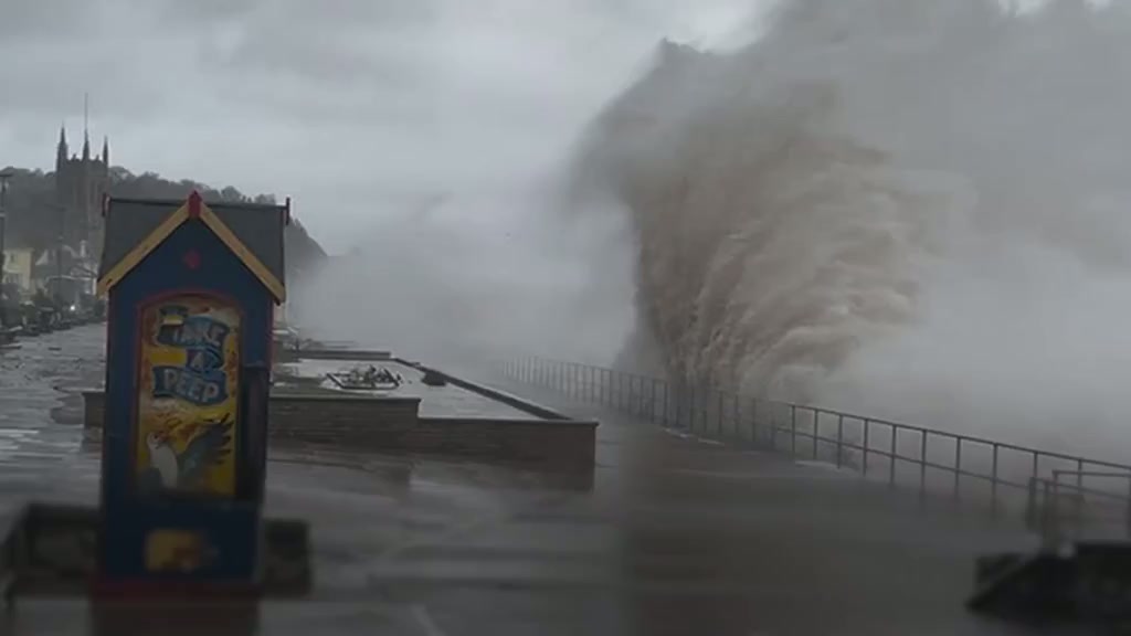 Heavy rain and high winds to continue as Storm Ingrid batters parts of ...