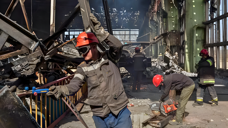 75% of Zaporizhzhia grid destroyed in single drone swarm—200K face life ...