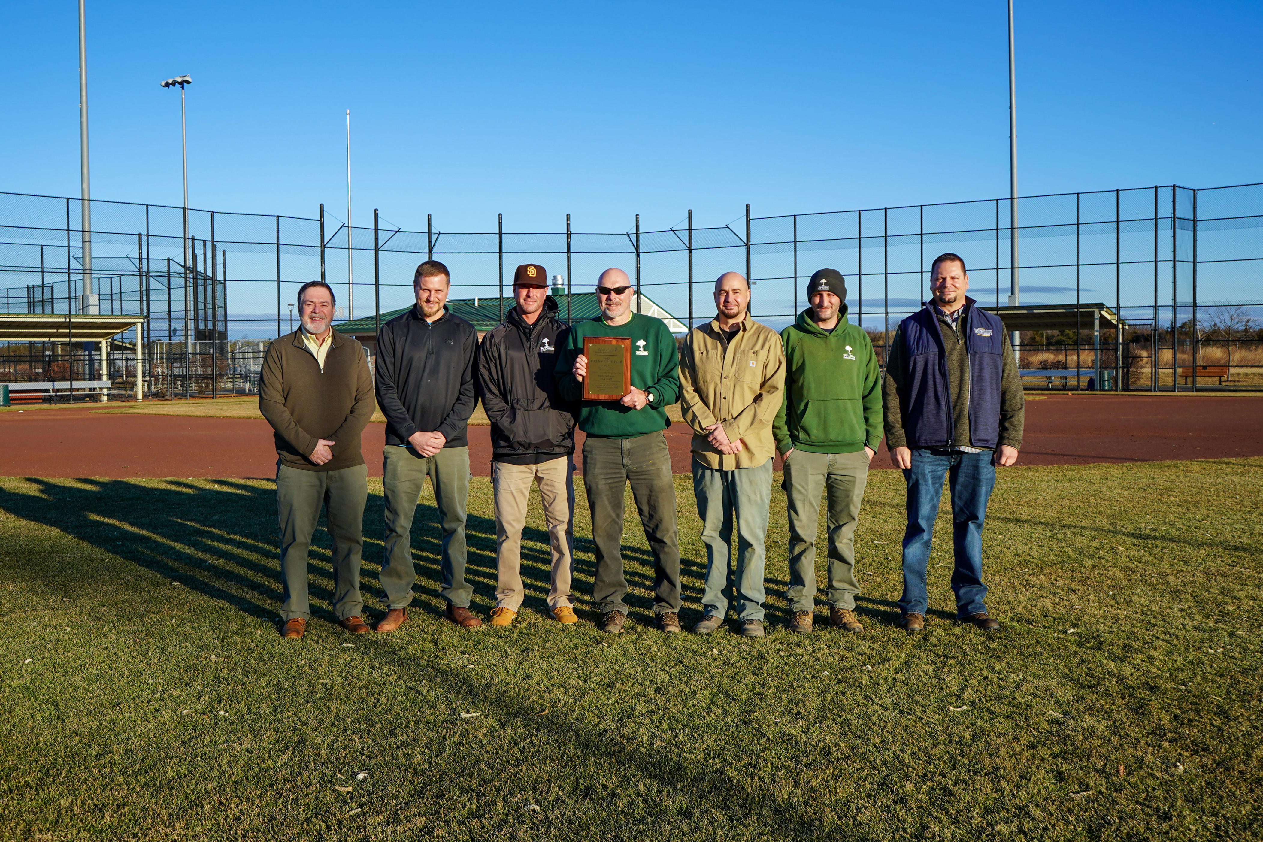 Somerset County groundskeepers honored for baseball field excellence