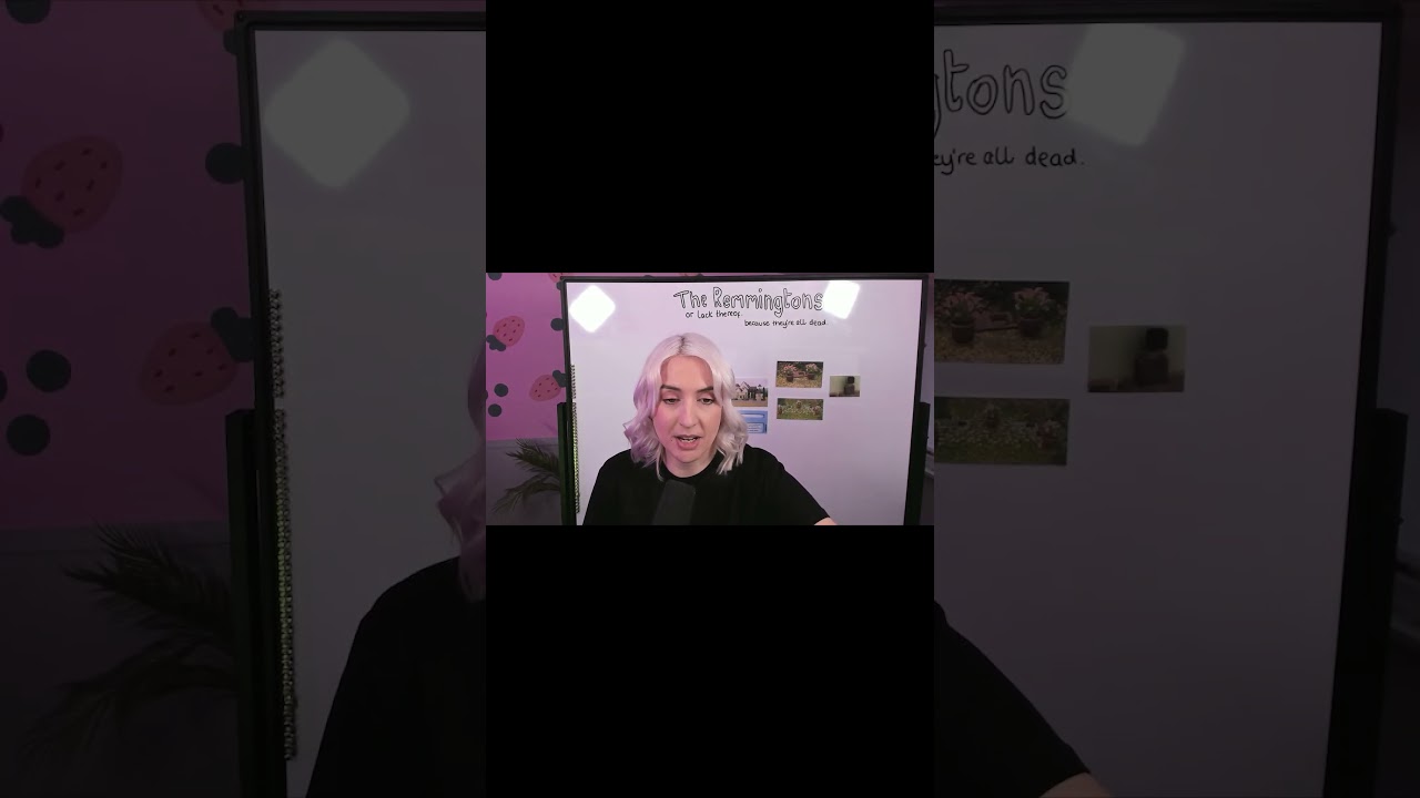 The cursed Remmington house in The Sims 3 where EVERYONE is dead