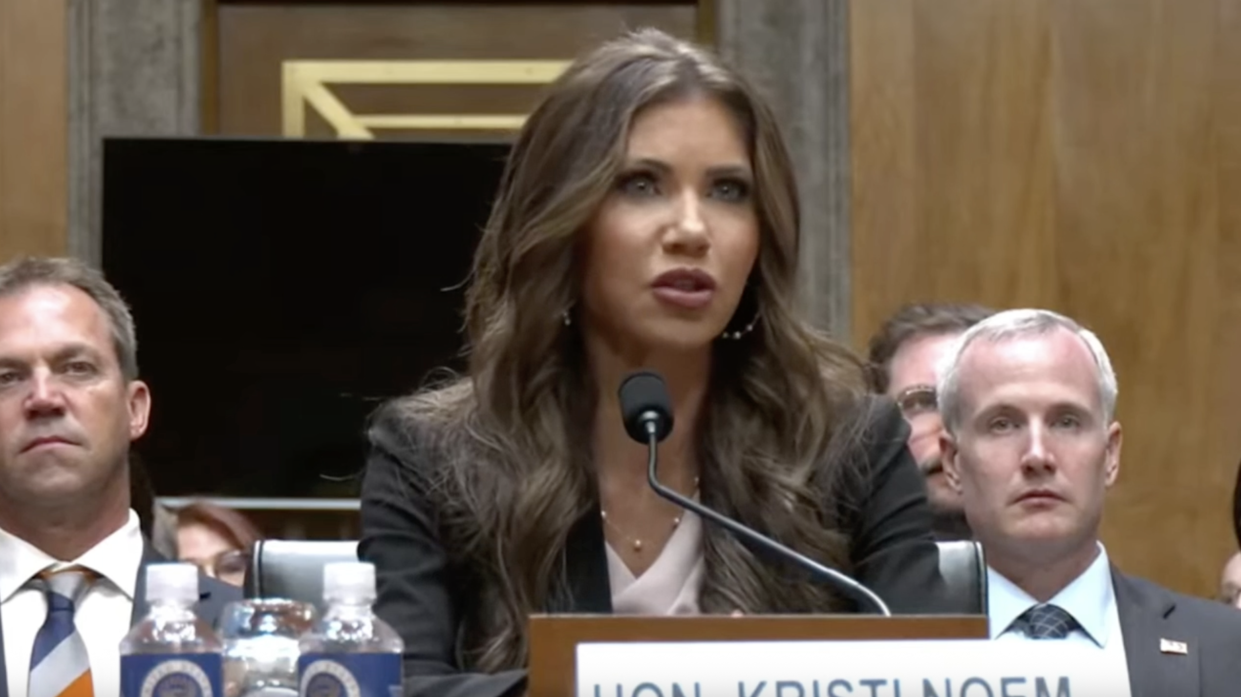 'Reverse migration': Secretary Kristi Noem slips up, admits people are ...