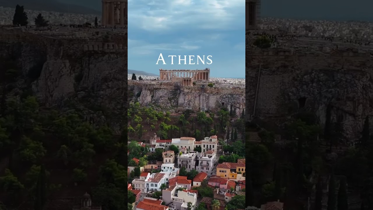 Step into Athens, Greece and wander through ancient history