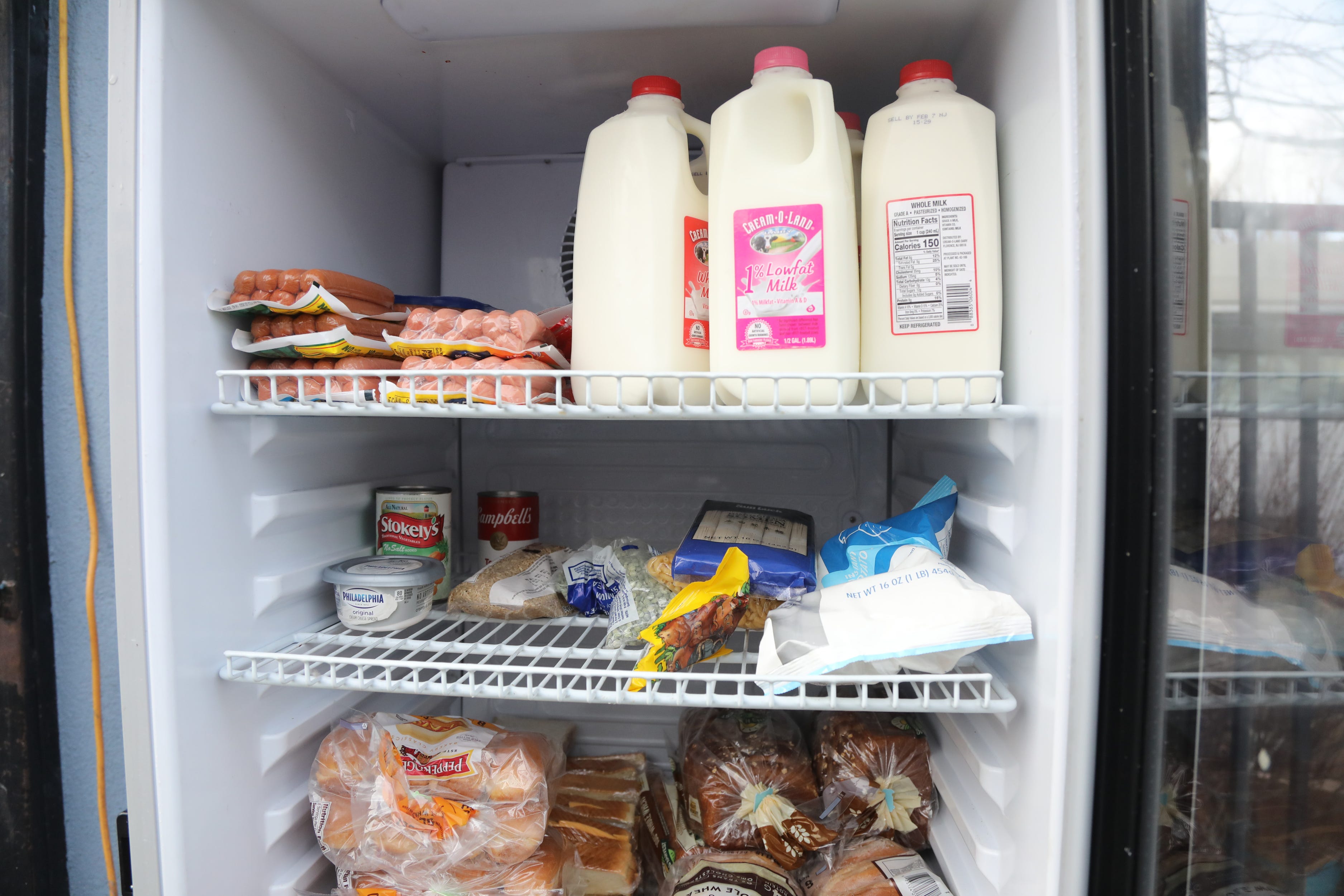 What food should be thrown away after a power outage?