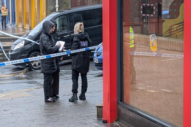 Crime scene investigation begins as cordon blocks street near Bradford ...