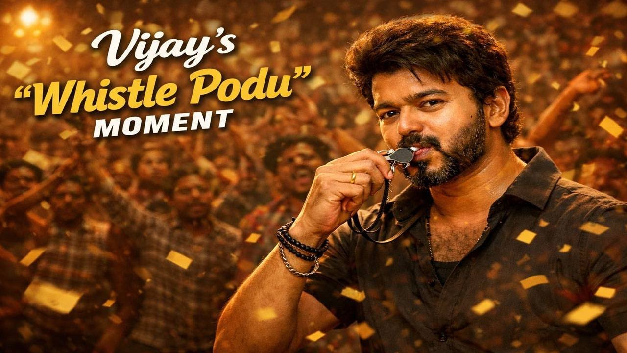 Vijay launches TVK whistle symbol, vows to wipe out corruption in Tamil ...