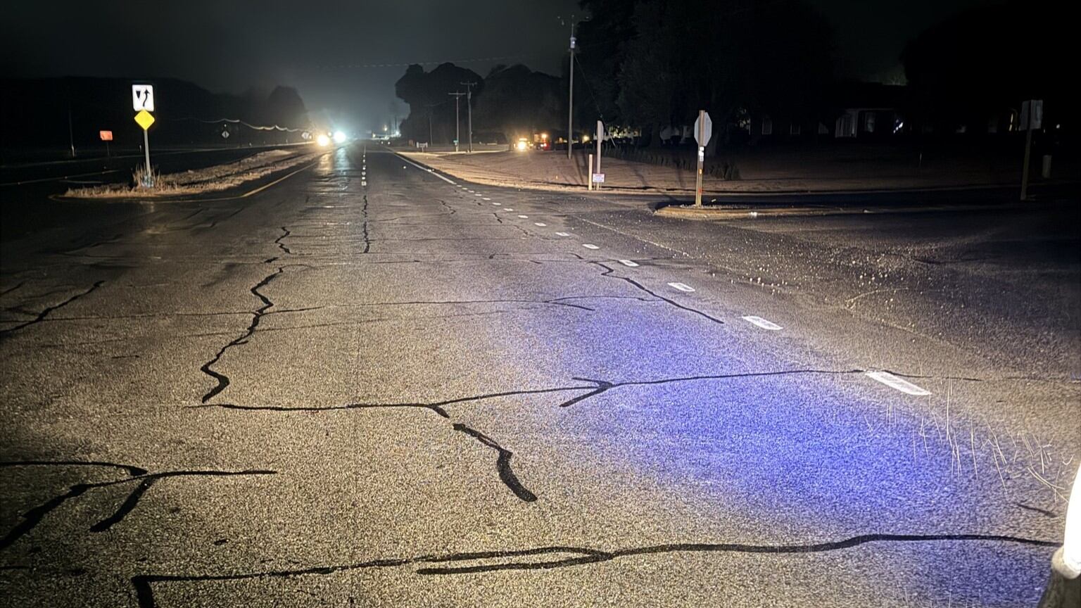 Sheriff reporting ice on roads in Martin County