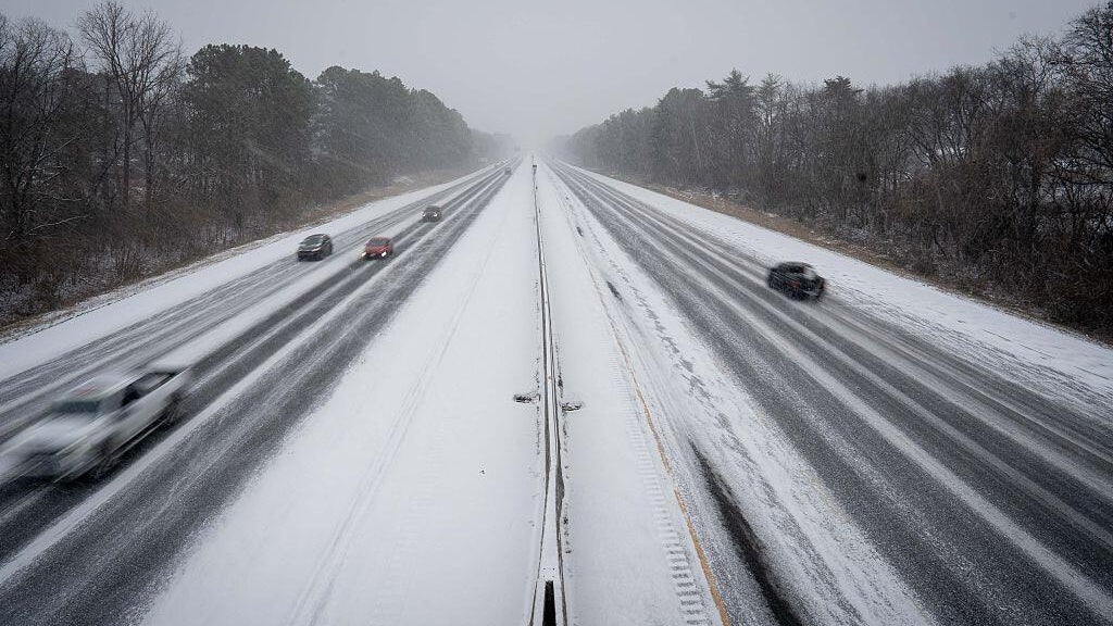 Thousands without power across Texas as winter storm sweeps through state