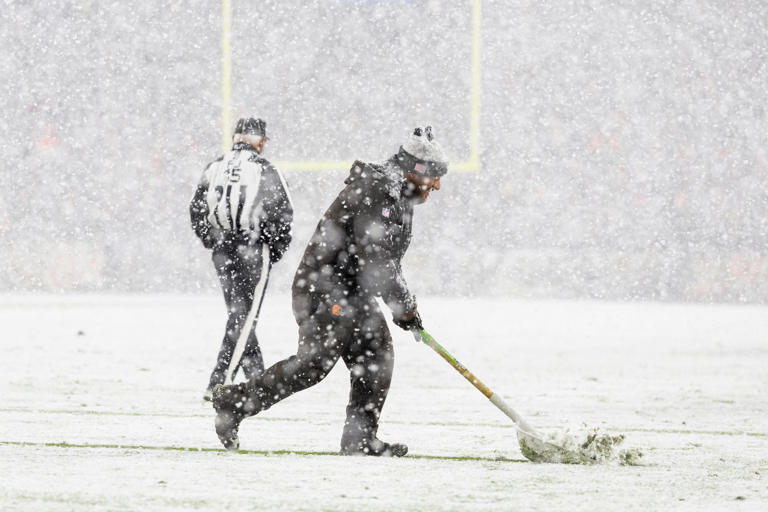 How will winter storm affect NFL playoff games? See cold, snow outlook