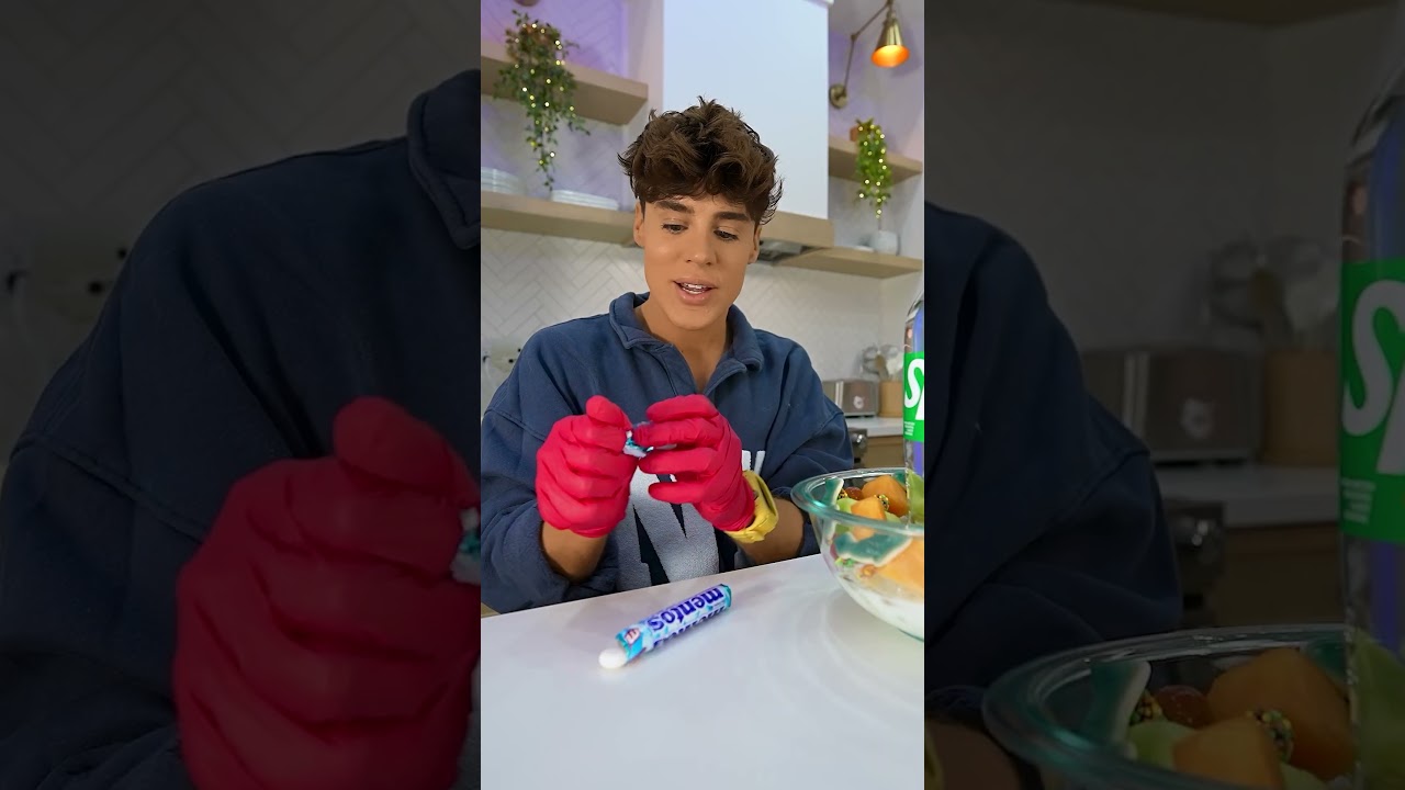 Testing the Mentos Sprite Hwachae volcano experiment