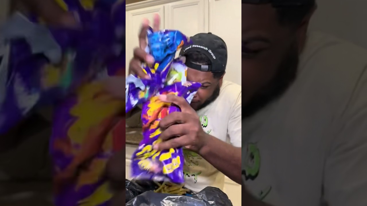 Dad destroys his daughter’s Takis collection