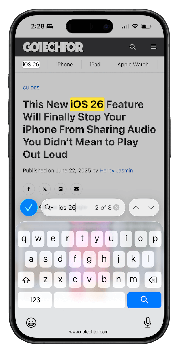 Apple quietly fixed one of iPhone’s biggest browsing frustrations, but ...