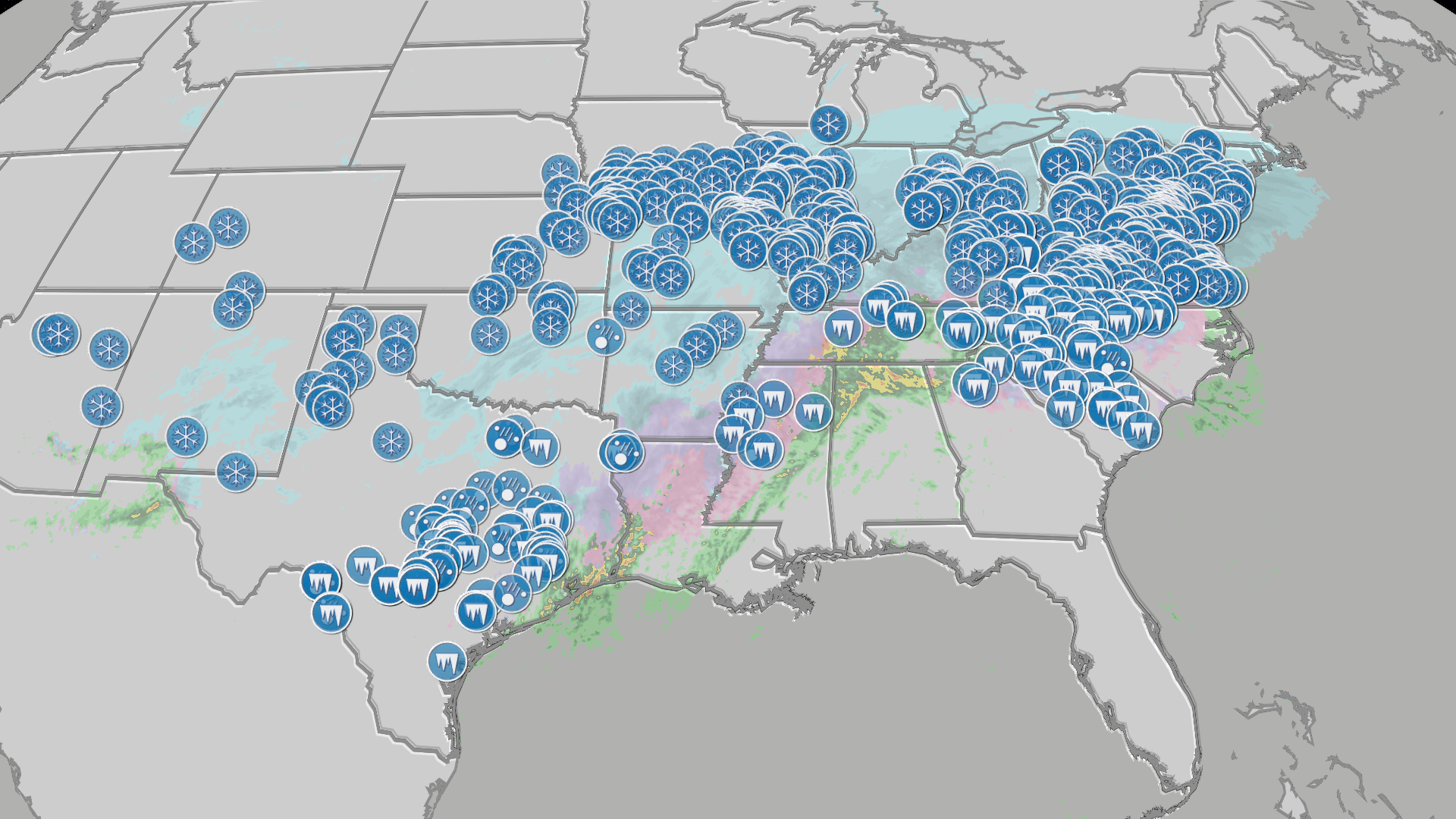 Winter Storm Fern: How Much Snow, Ice Has Happened Already