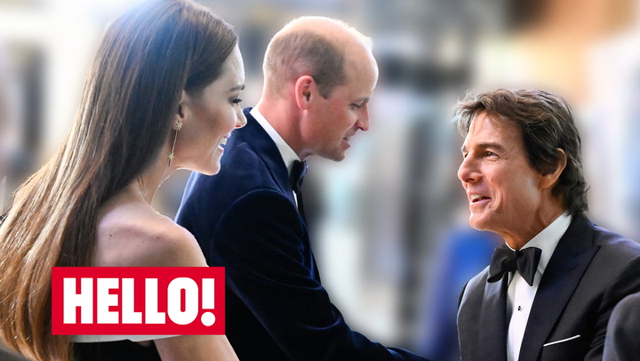 Watch: Tom Cruise's royal encounters