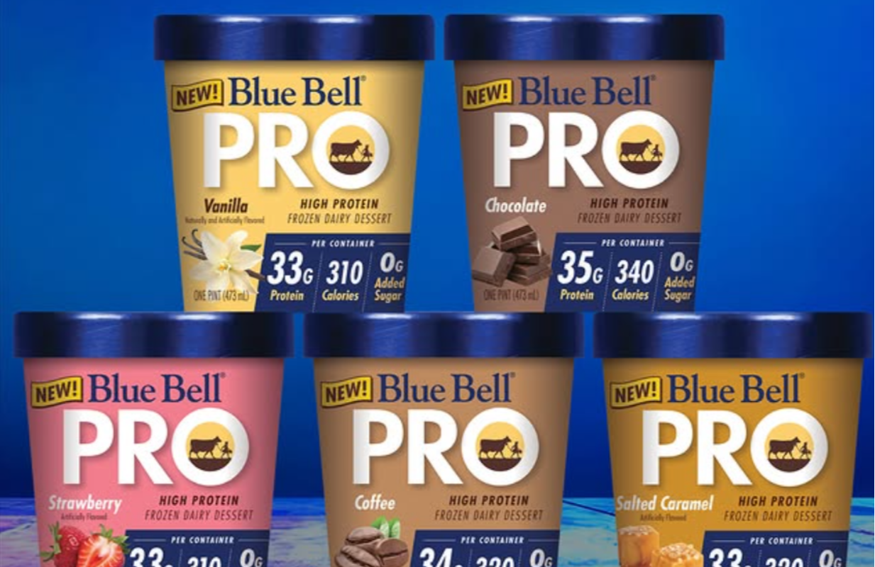 Blue Bell announces launch of new high-protein frozen dessert line